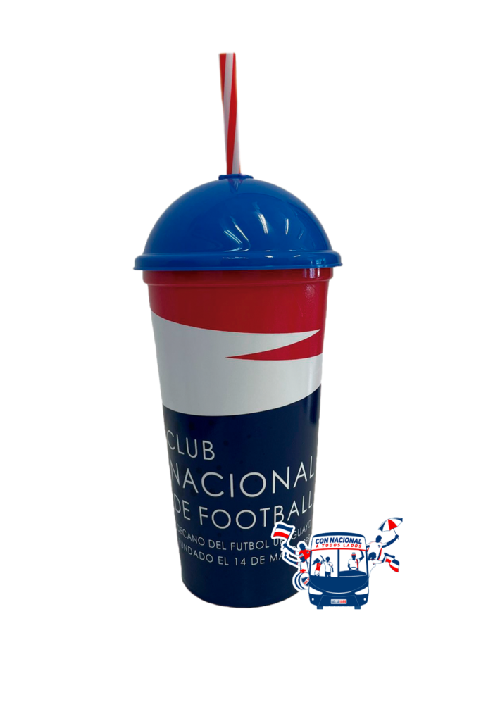 Vaso milkshake - Con Nacional a todos lados