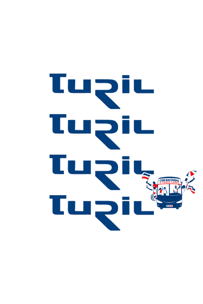 Estampado Sponsor TURIL x4 - Con Nacional a todos lados